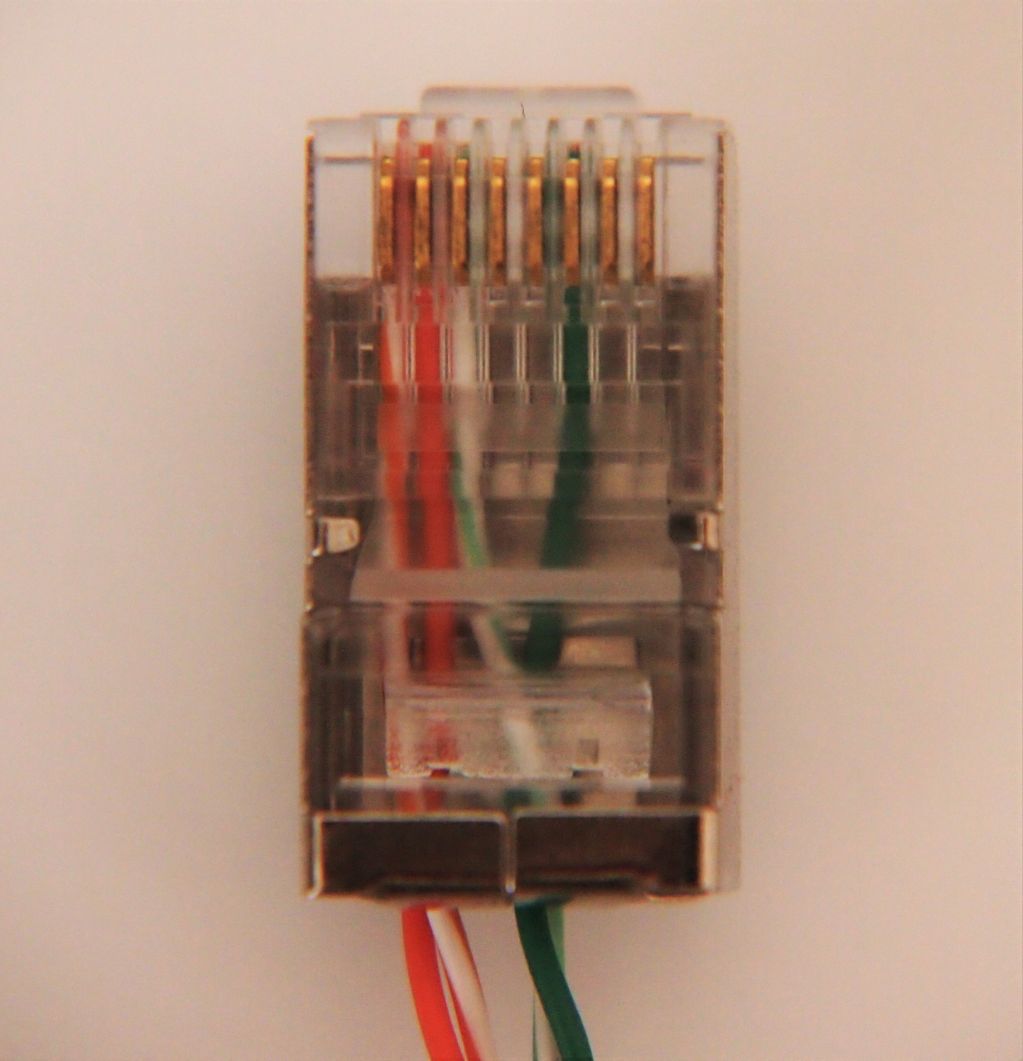 Netzwerk / Ethernet RJ45 Pinbelegung